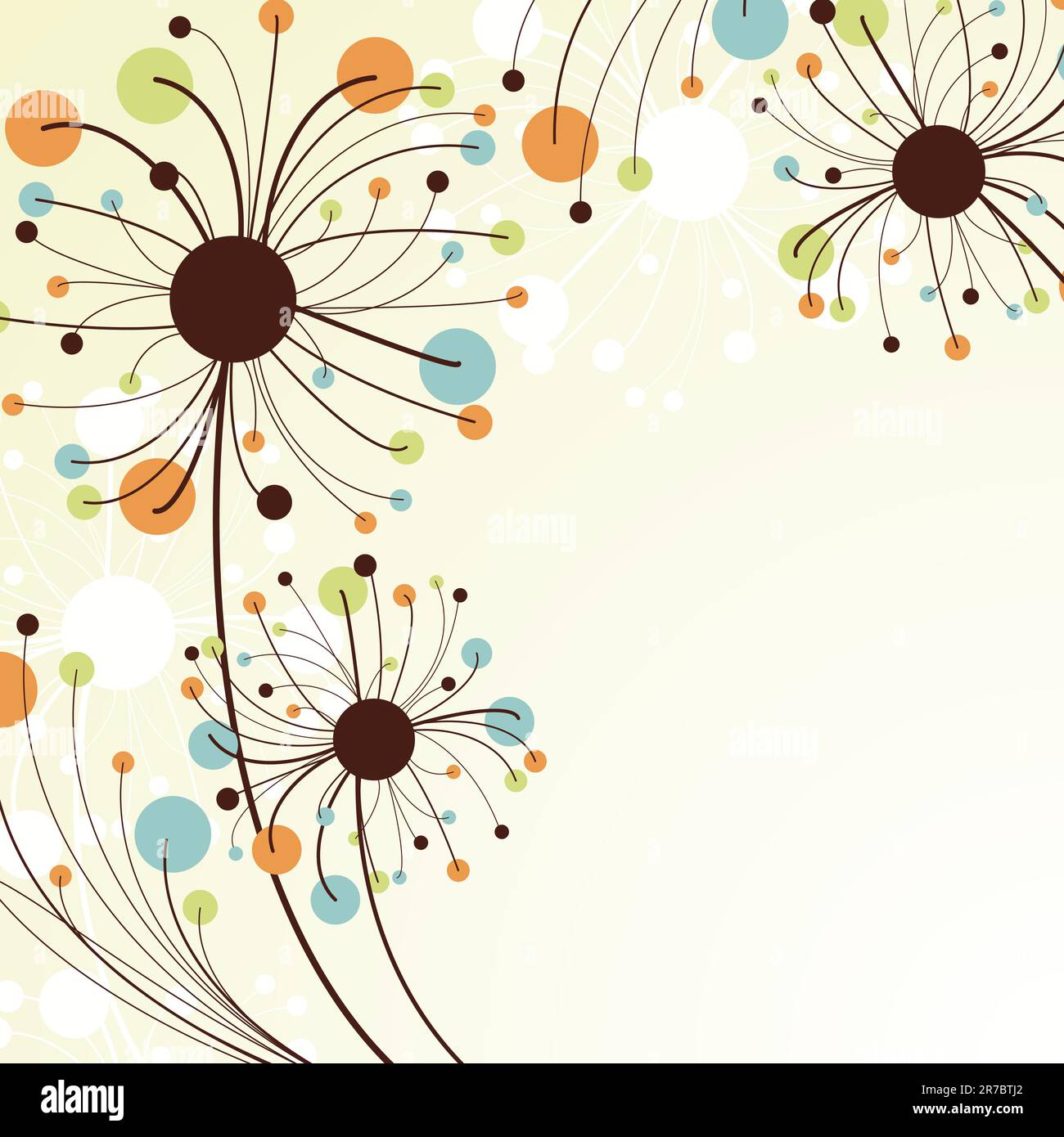 vector floral background Stock Vector Image & Art - Alamy