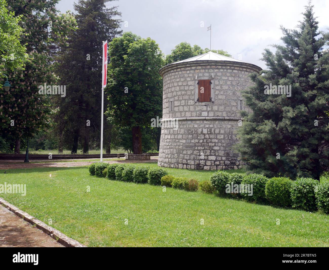 Cetinje, Montenegro. The old fortress Stock Photo - Alamy