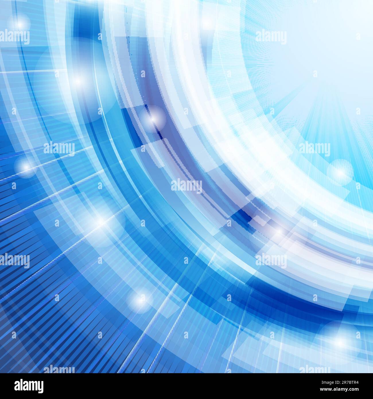 Vector techno abstract blue background Stock Vector Image & Art - Alamy