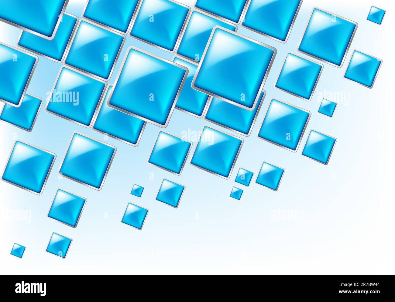 Square background abstract of techno style. Horizontal Illustration for ...