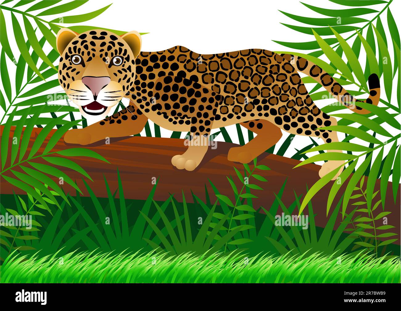 Leopard cartoon hi-res stock photography and images - Alamy