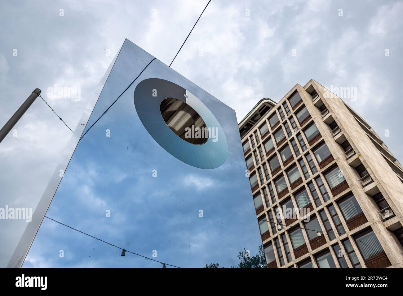 a cyanometer is used to measure the blueness of the sky this modern ...