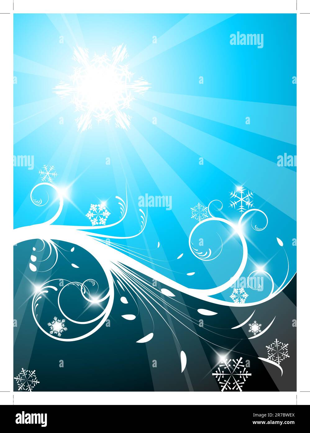 Cold sun Stock Vector Images - Alamy
