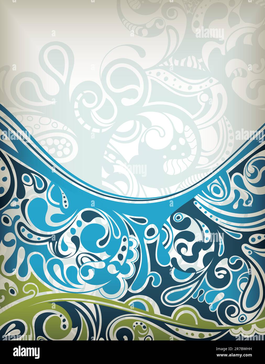 Illustration of abstract curve background Stock Vector Image & Art - Alamy