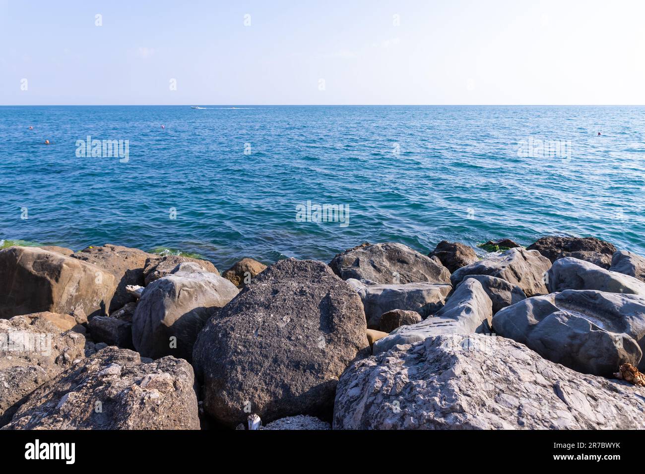 Tranquility at Jasri Beach, Karangasem, Bali, Indonesia, rocky beach ...