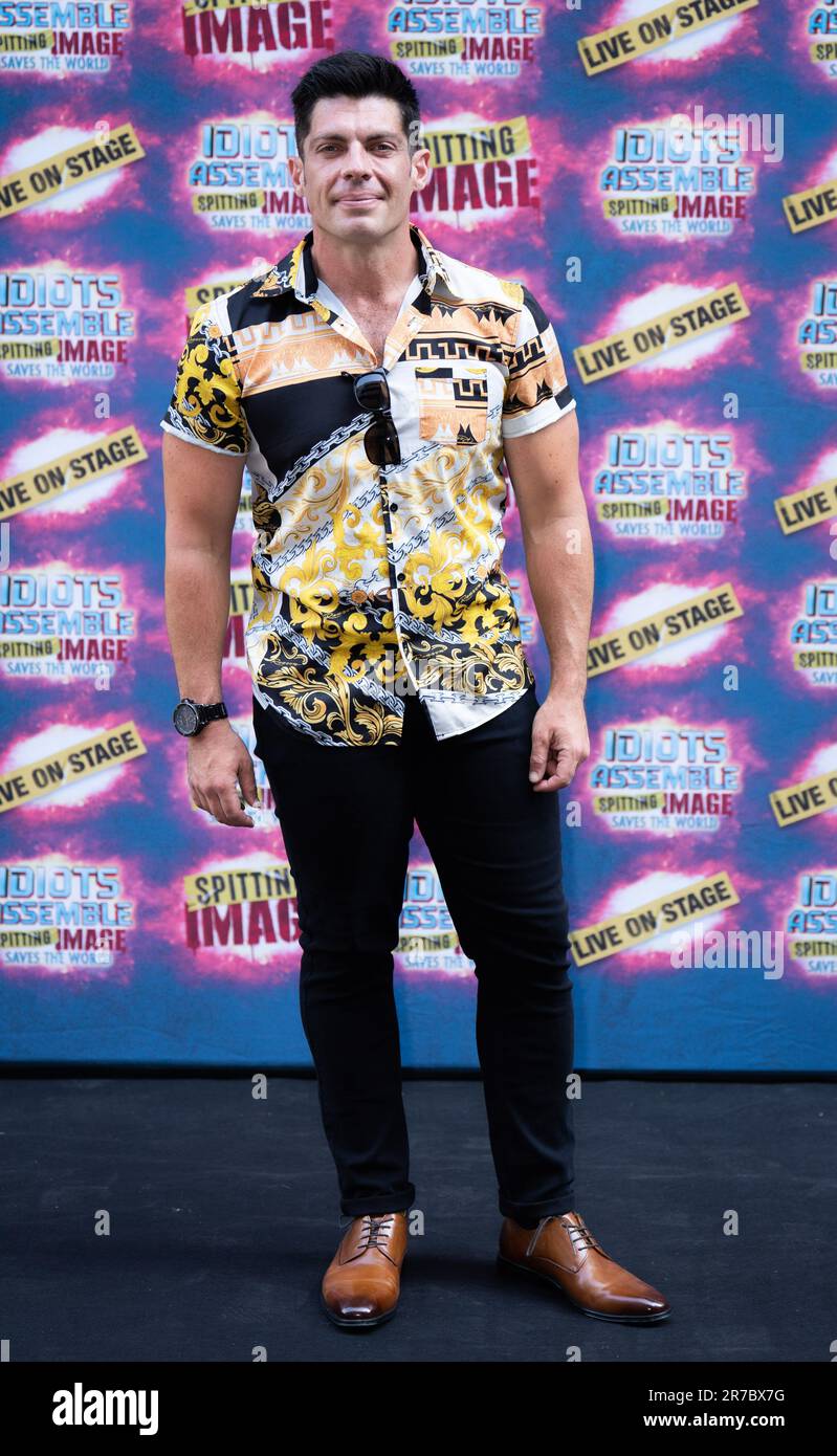 Ronan Summers arriving for the opening night of Idiots Assemble ...