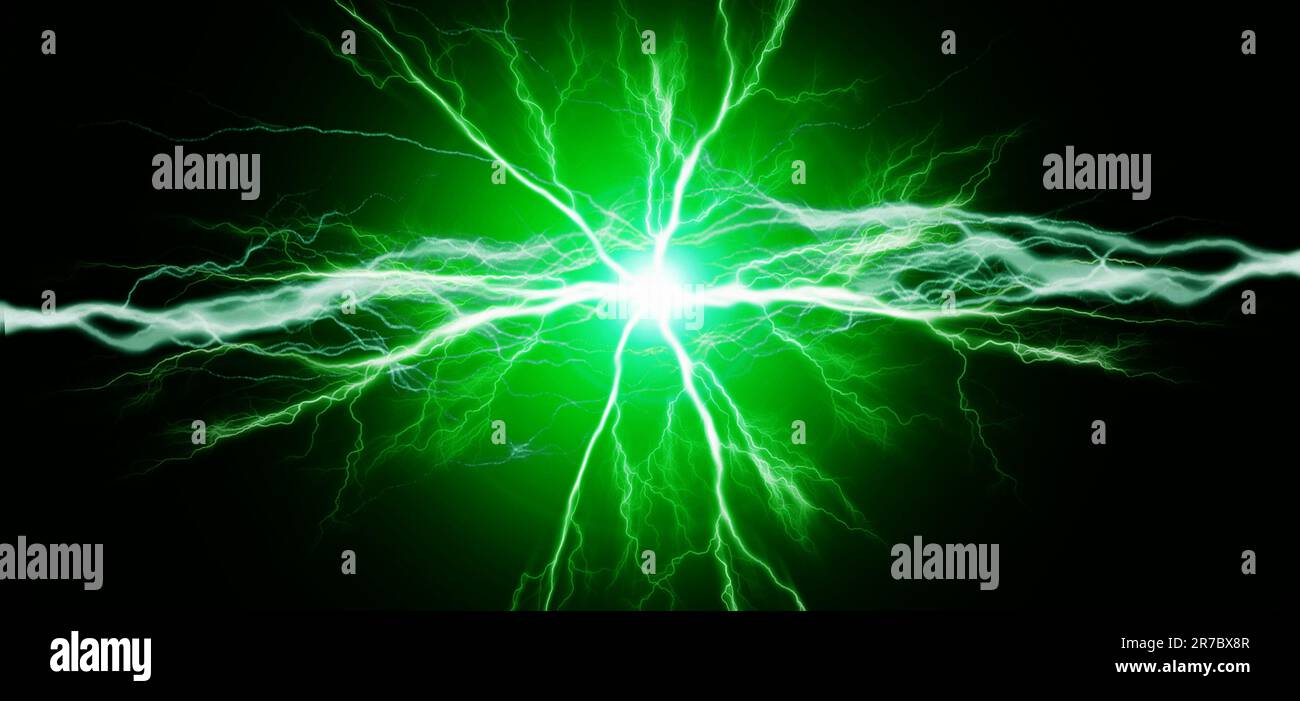 Explosion of pure power and electricity in the dark plasma bolts of ...