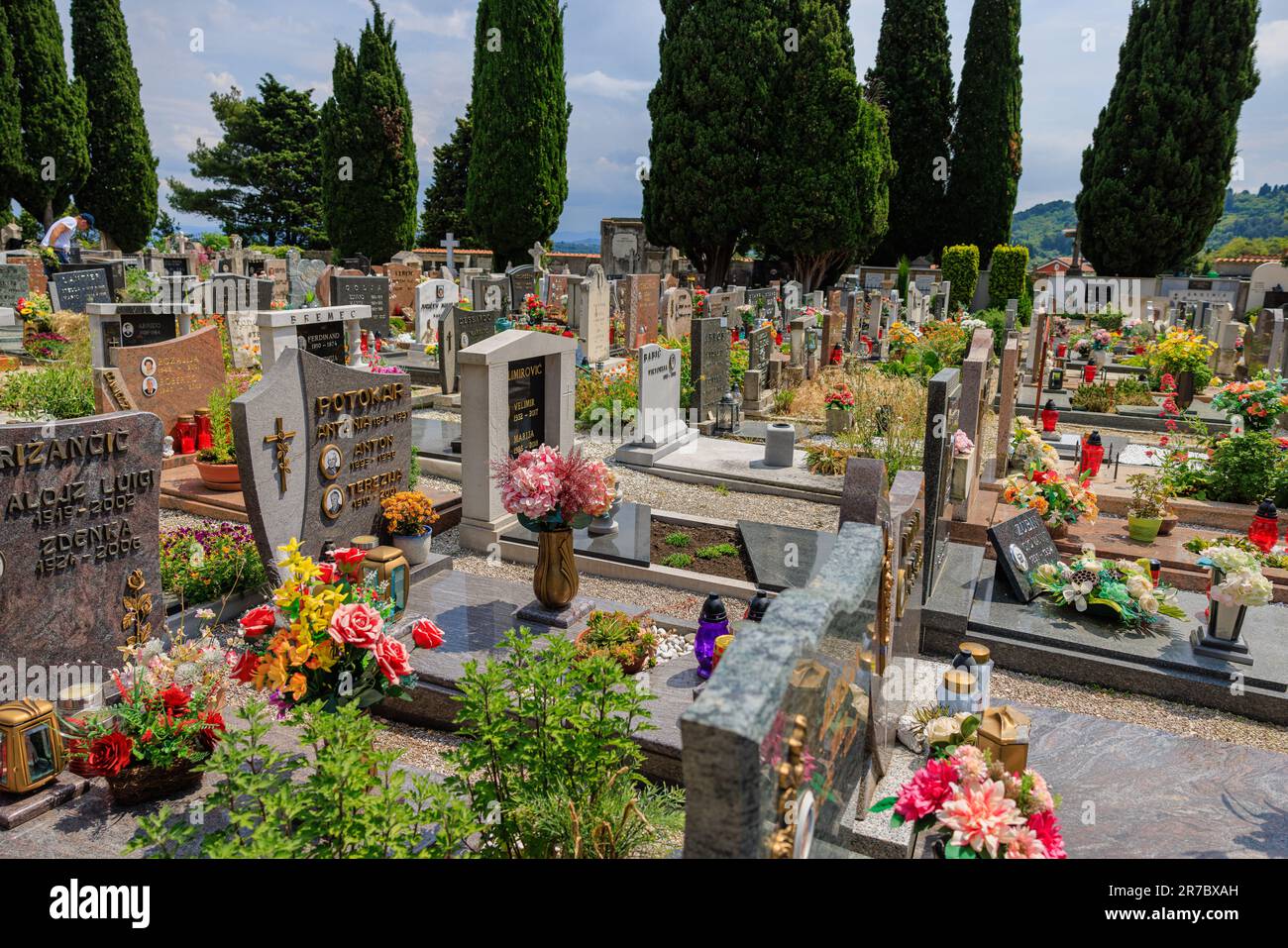 Piran cemetery hi-res stock photography and images - Alamy