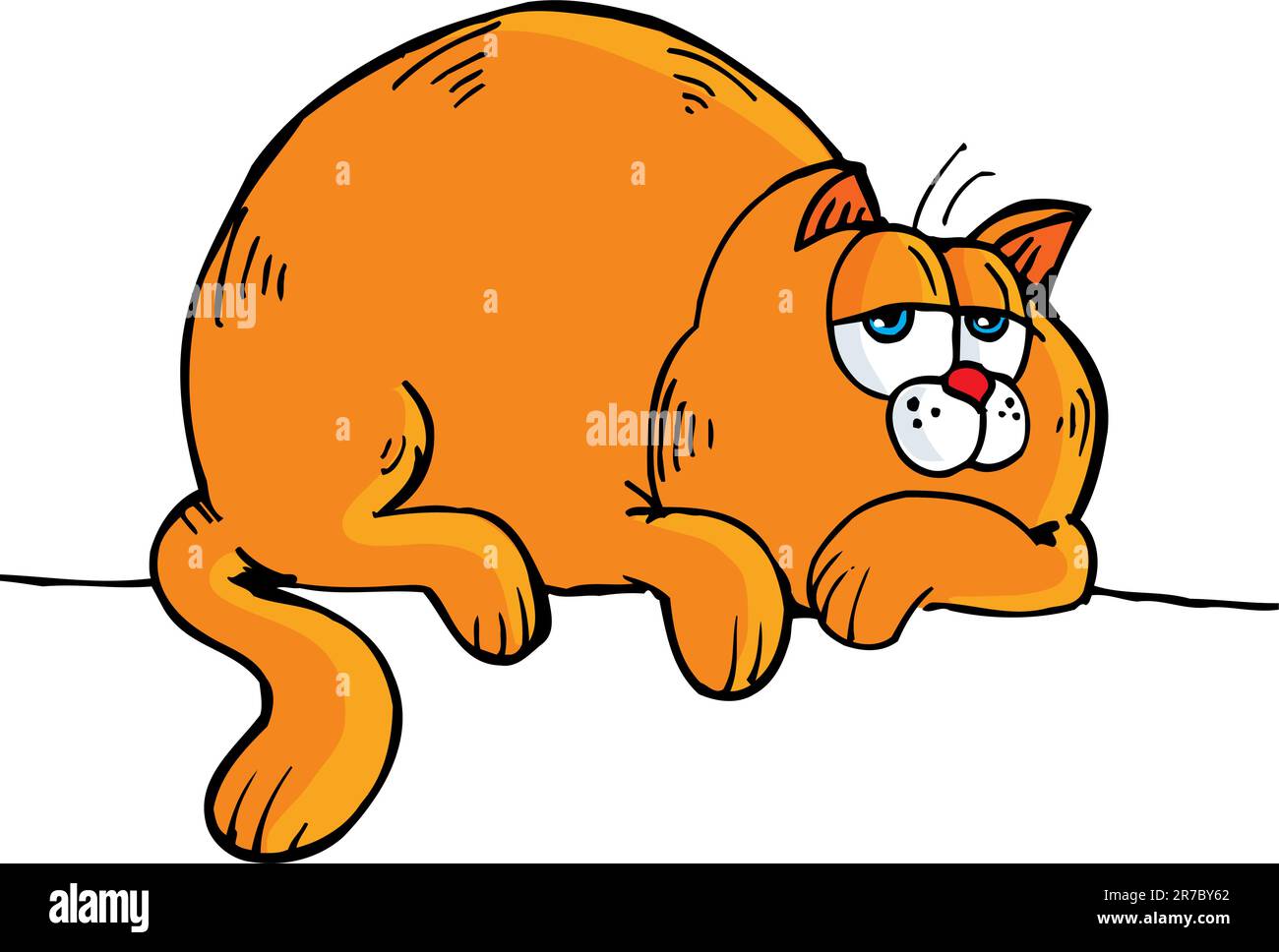 Lie orange Stock Vector Images - Alamy