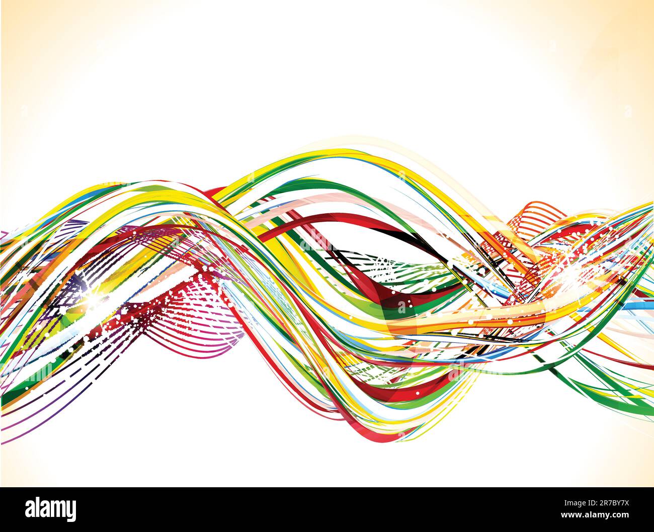 abstract colorful shiny wave background vector illustration Stock ... abstract colorful shiny wave background vector illustration Stock ...