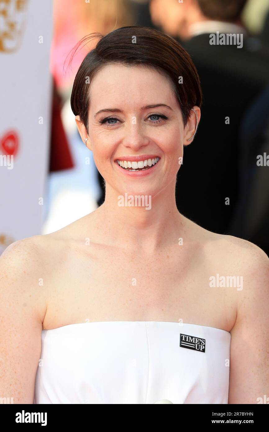 Claire Foy attends the Virgin TV British Academy Television Awards at ...