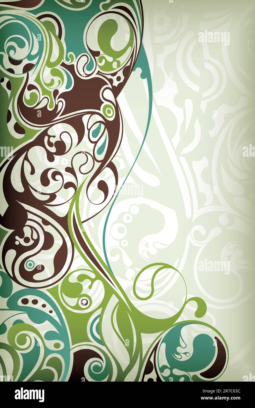 Illustration of abstract curve background Stock Vector Image & Art - Alamy