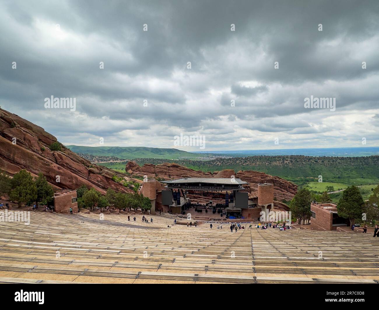Red rocks amphitheatre hi-res stock photography and images - Alamy