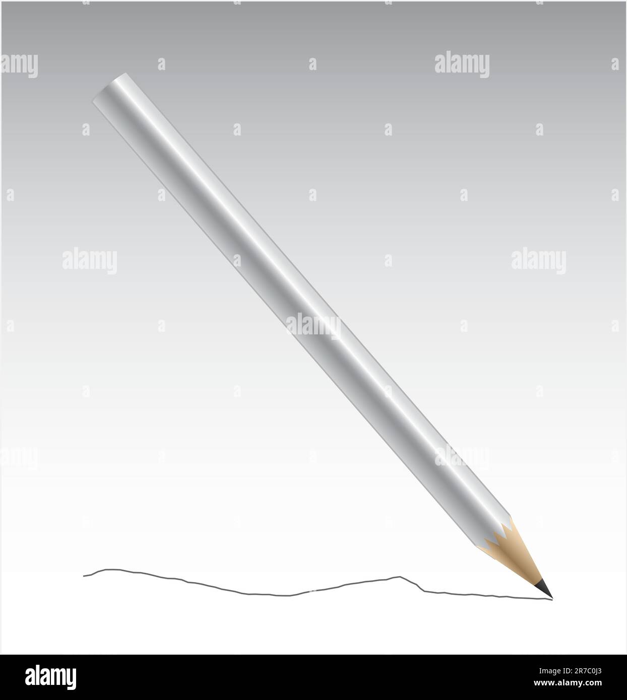 Silver point on paper Stock Vector Images - Alamy