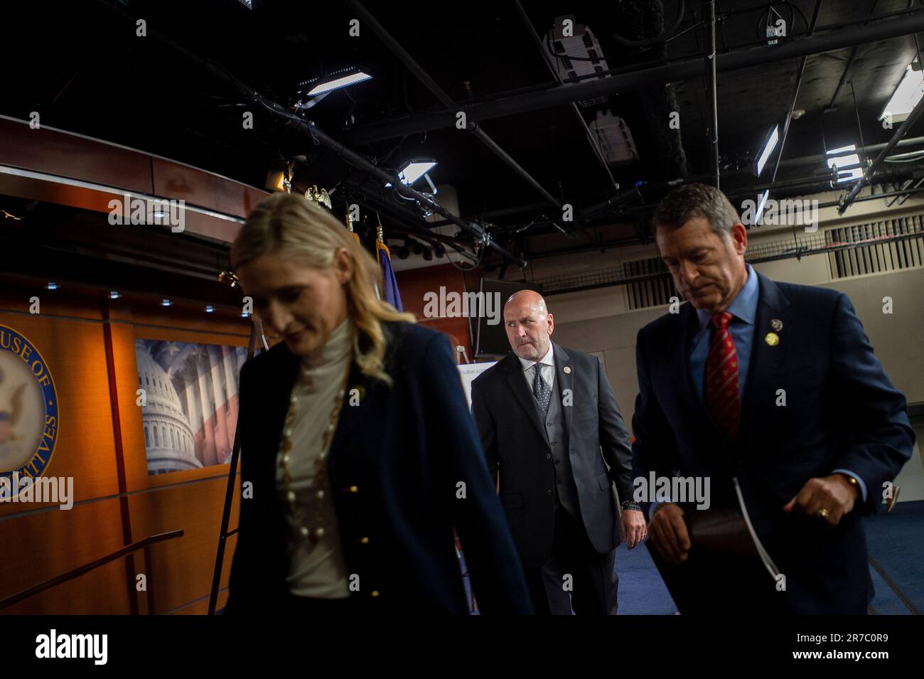 United States Representative Laurel Lee (Republican of Florida), left ...