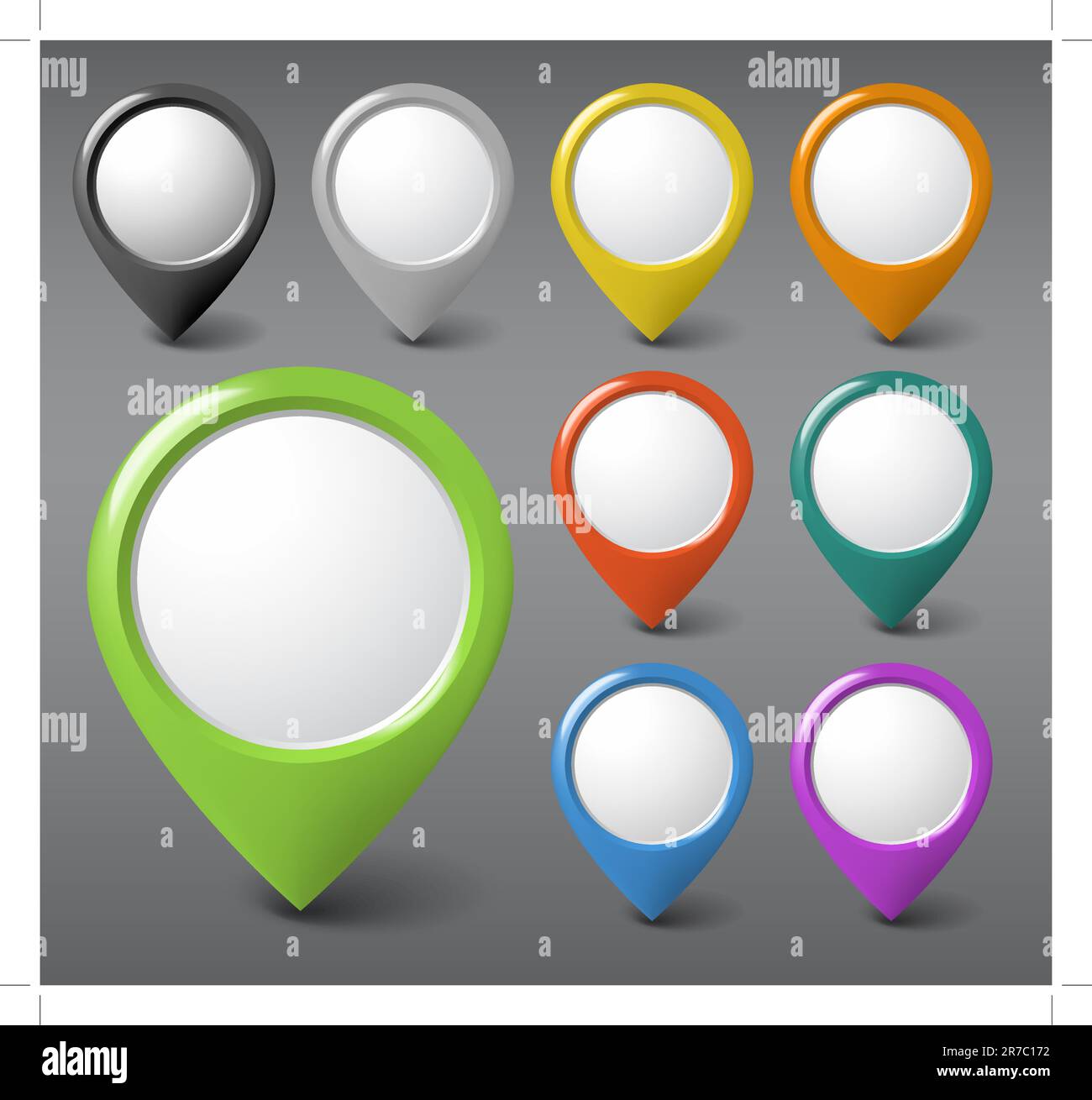 Rounded point border hi-res stock photography and images - Alamy