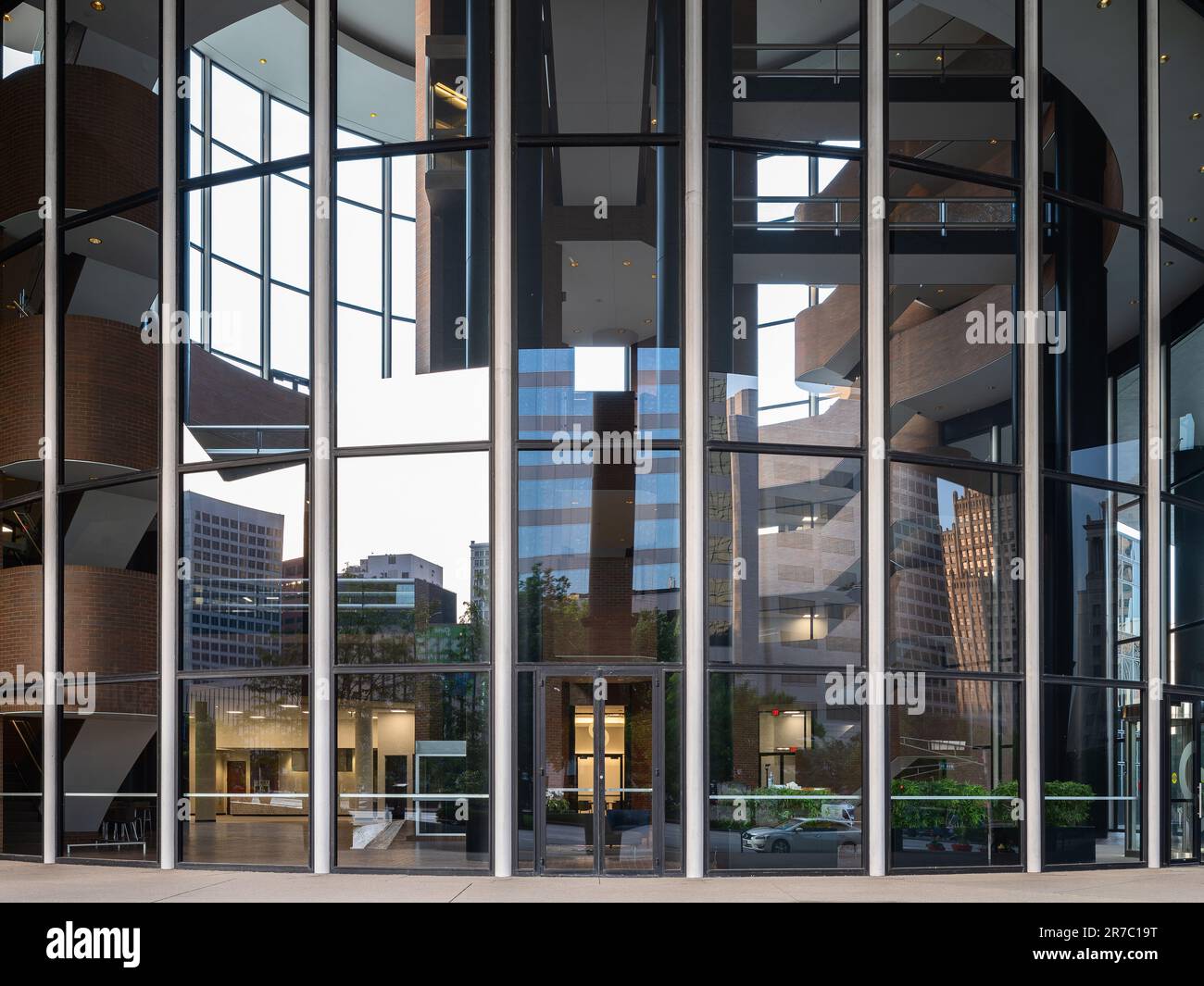 General American Life Building designed by Johnson/Burgee Stock Photo ...