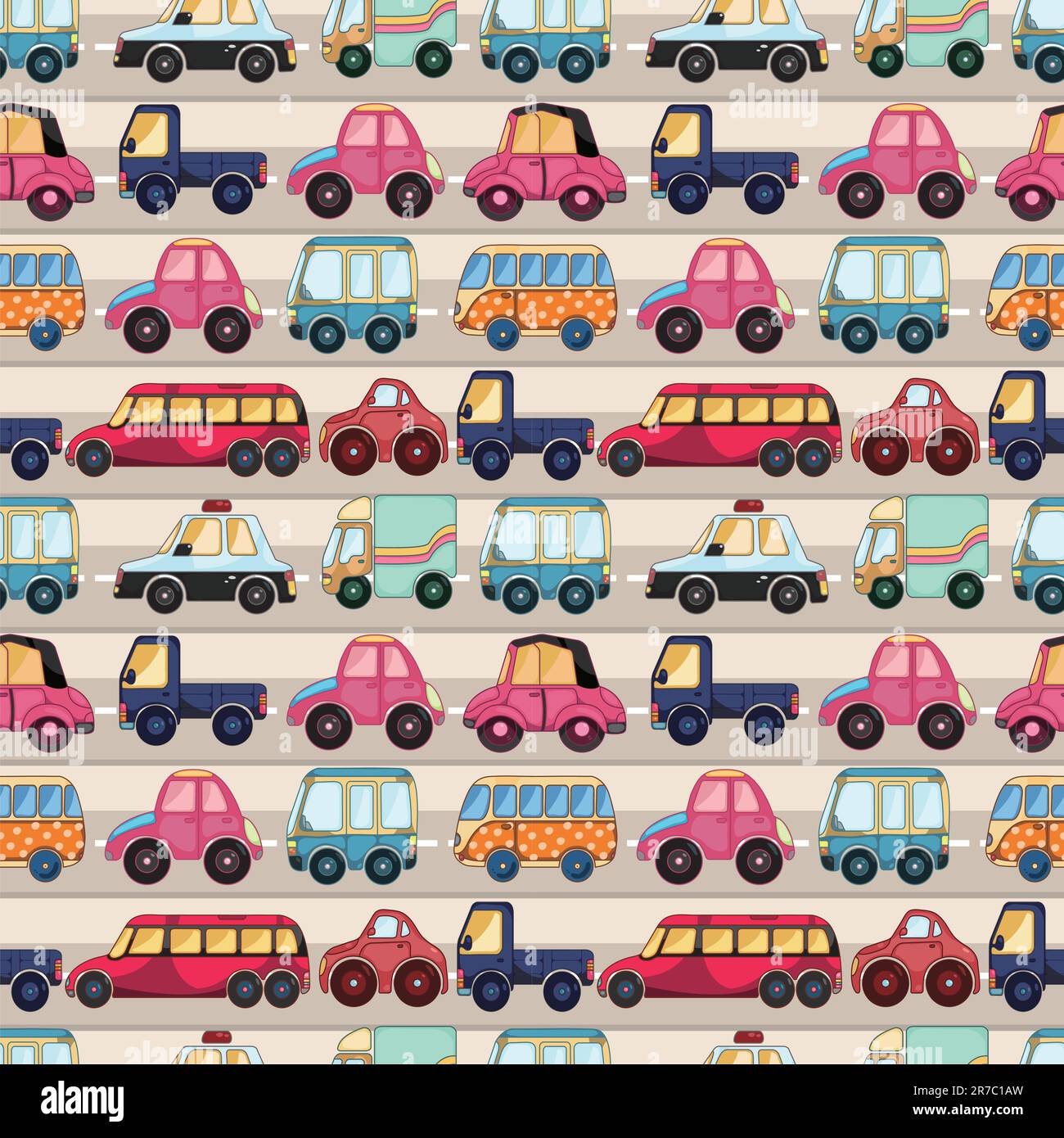 Cartoon traffic collage element hi-res stock photography and images - Alamy