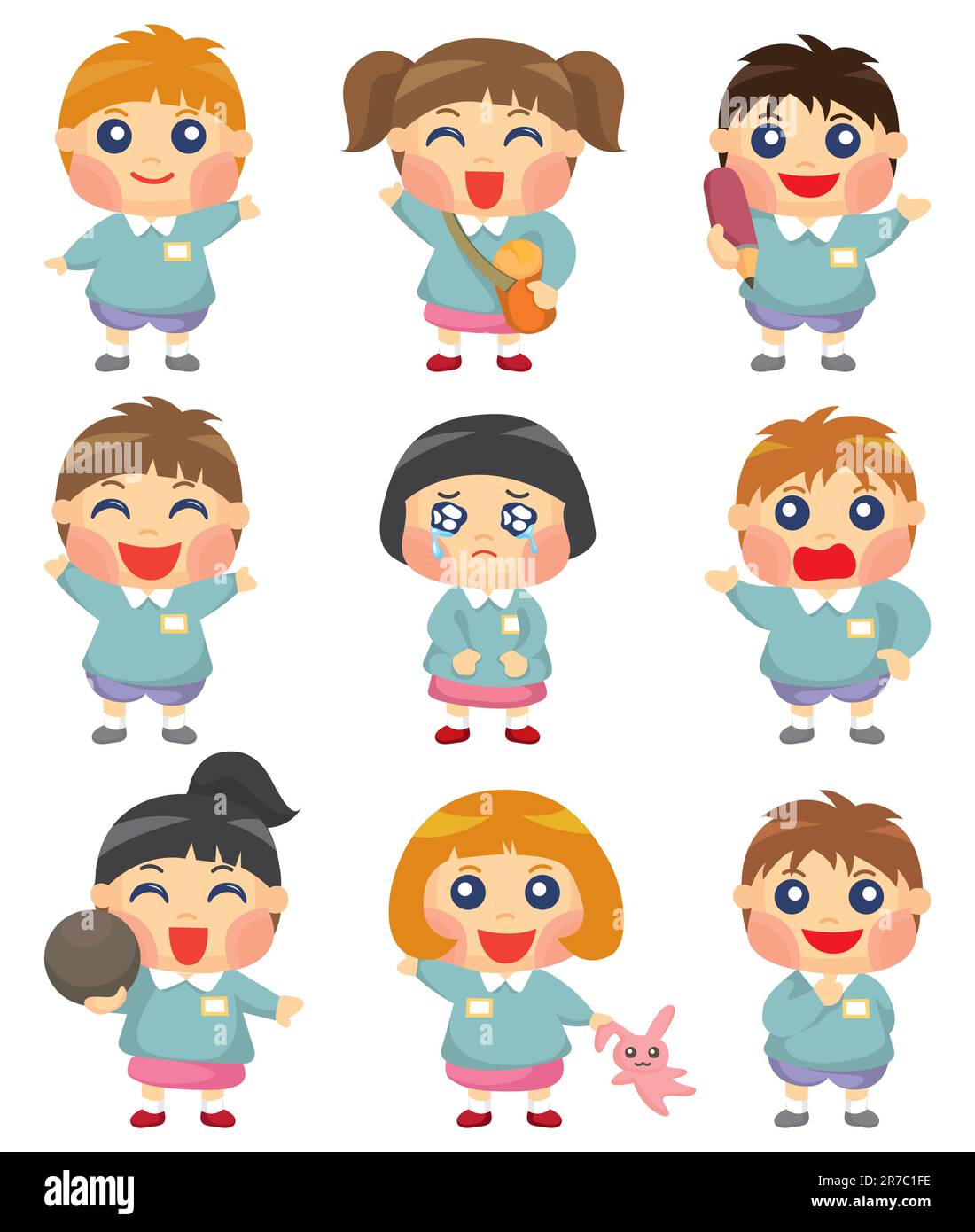 cartoon kid icon Stock Vector Image & Art - Alamy