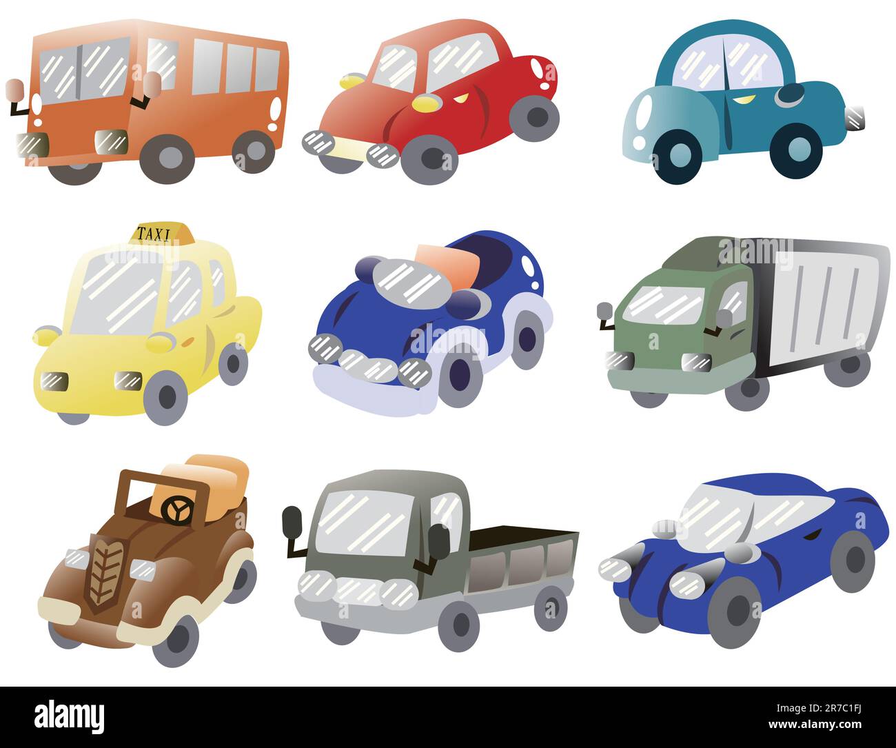 cartoon car icon Stock Vector Image & Art - Alamy