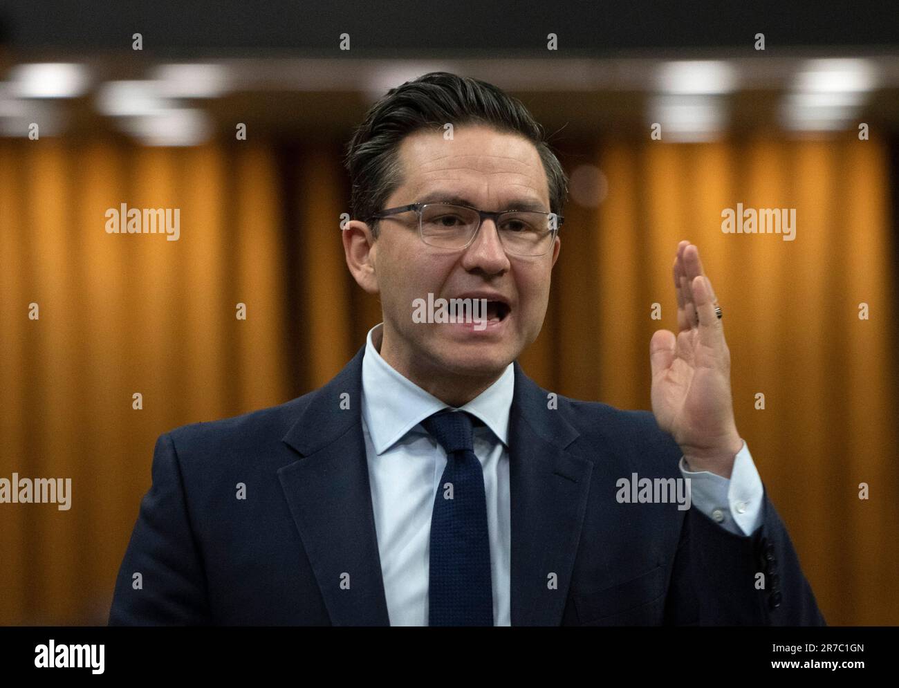 Ottawa, Canada. 14th June, 2023. Conservative leader Pierre Poilievre ...