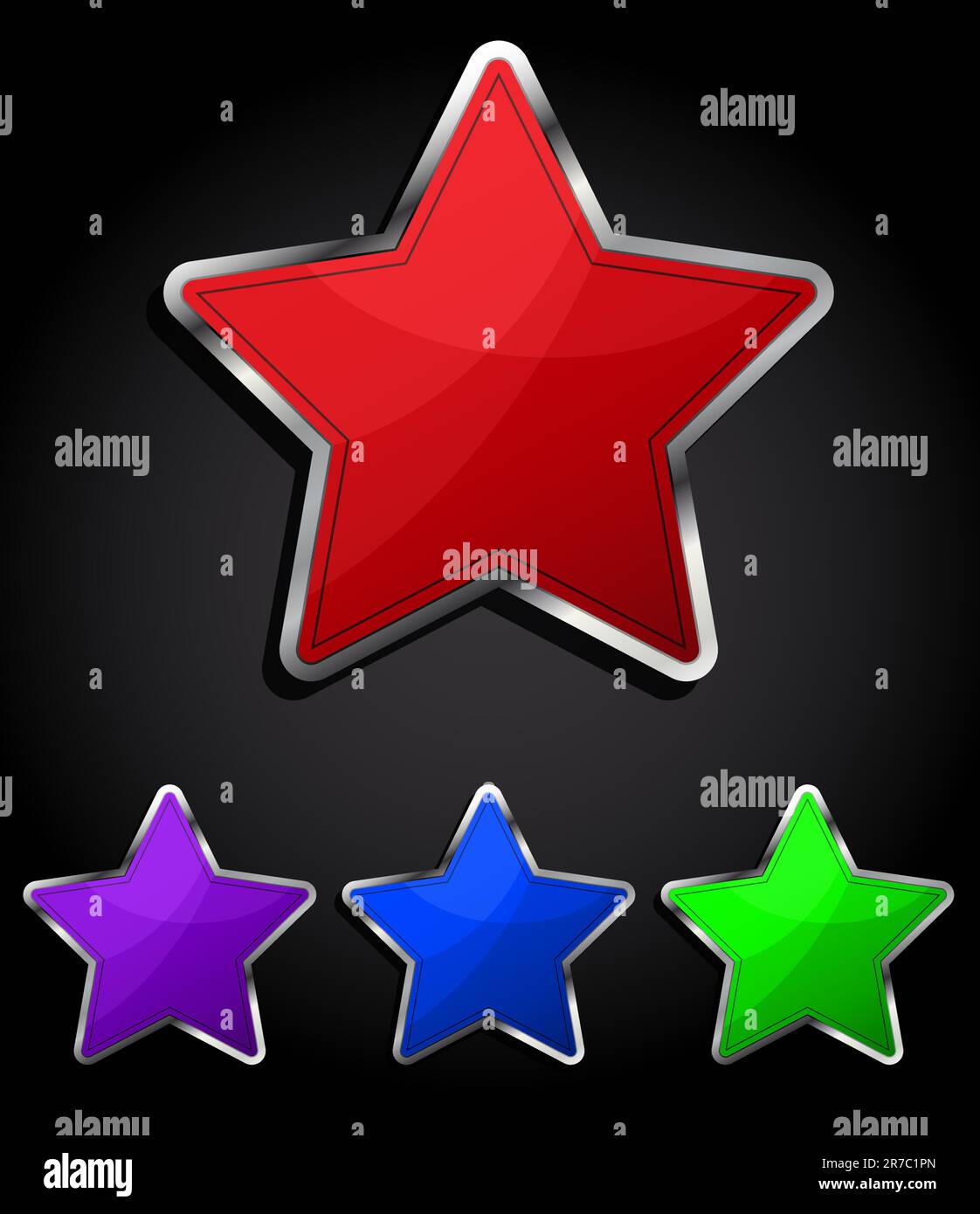 Star click Stock Vector Images - Alamy
