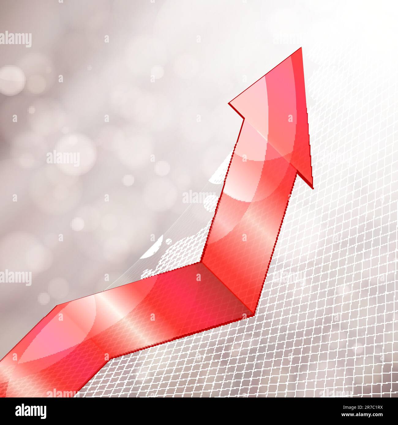 Abstract graphic of growth, vector illustration Stock Vector Image ...