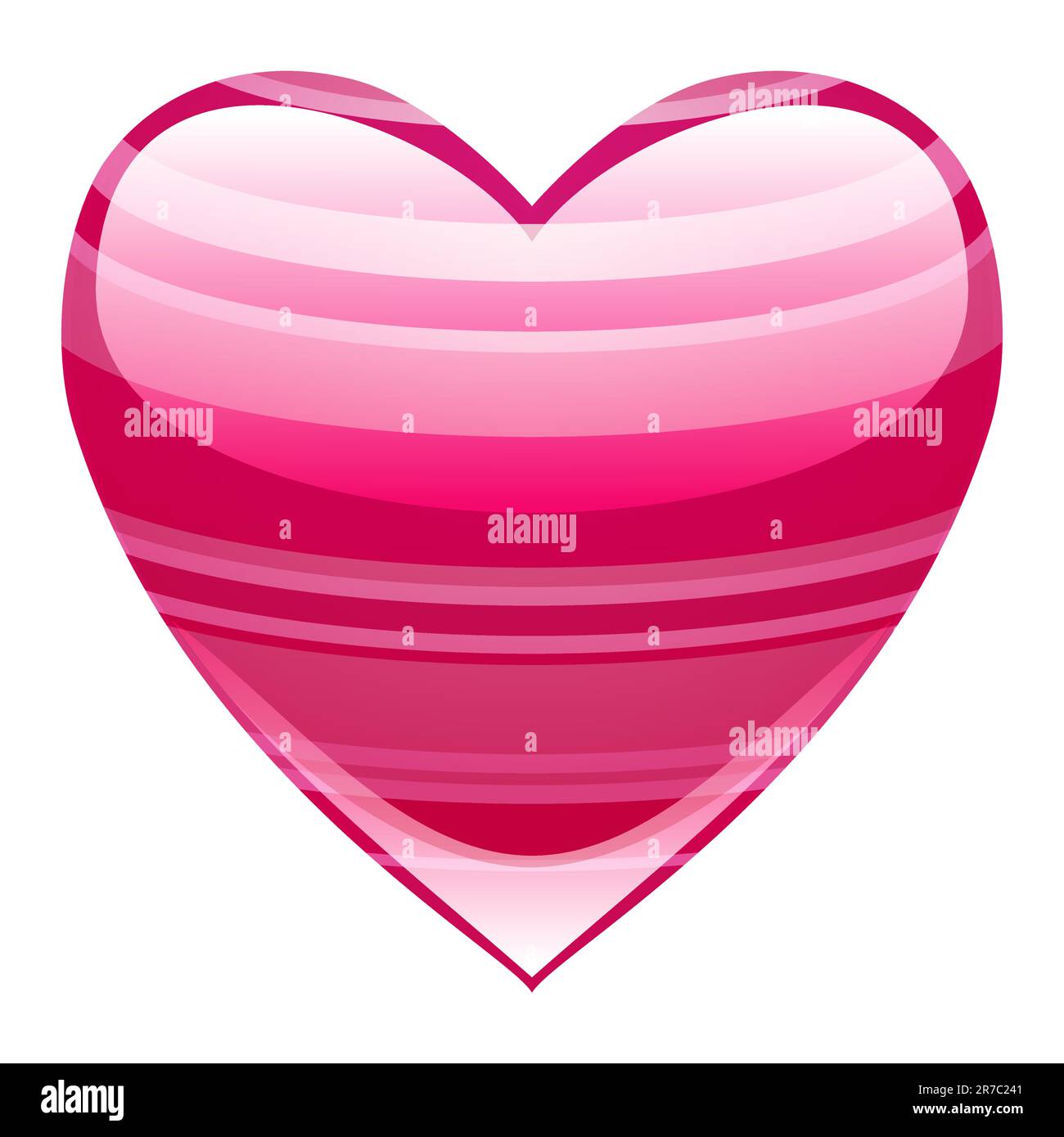 Beautiful heart Stock Vector Images - Alamy