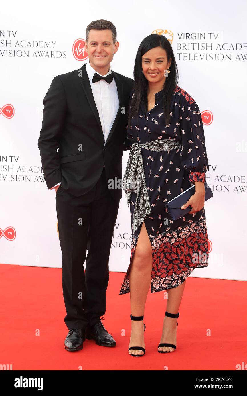 London, UK. 13th May, 2018. Matt Baker and Liz Bonnin attend the Virgin ...