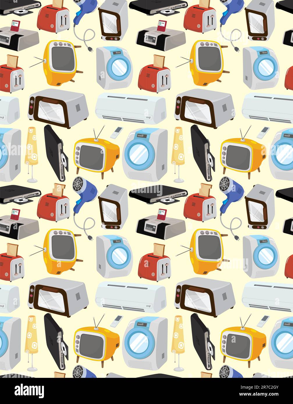 cartoon Home Appliances icon Stock Vector Image & Art - Alamy