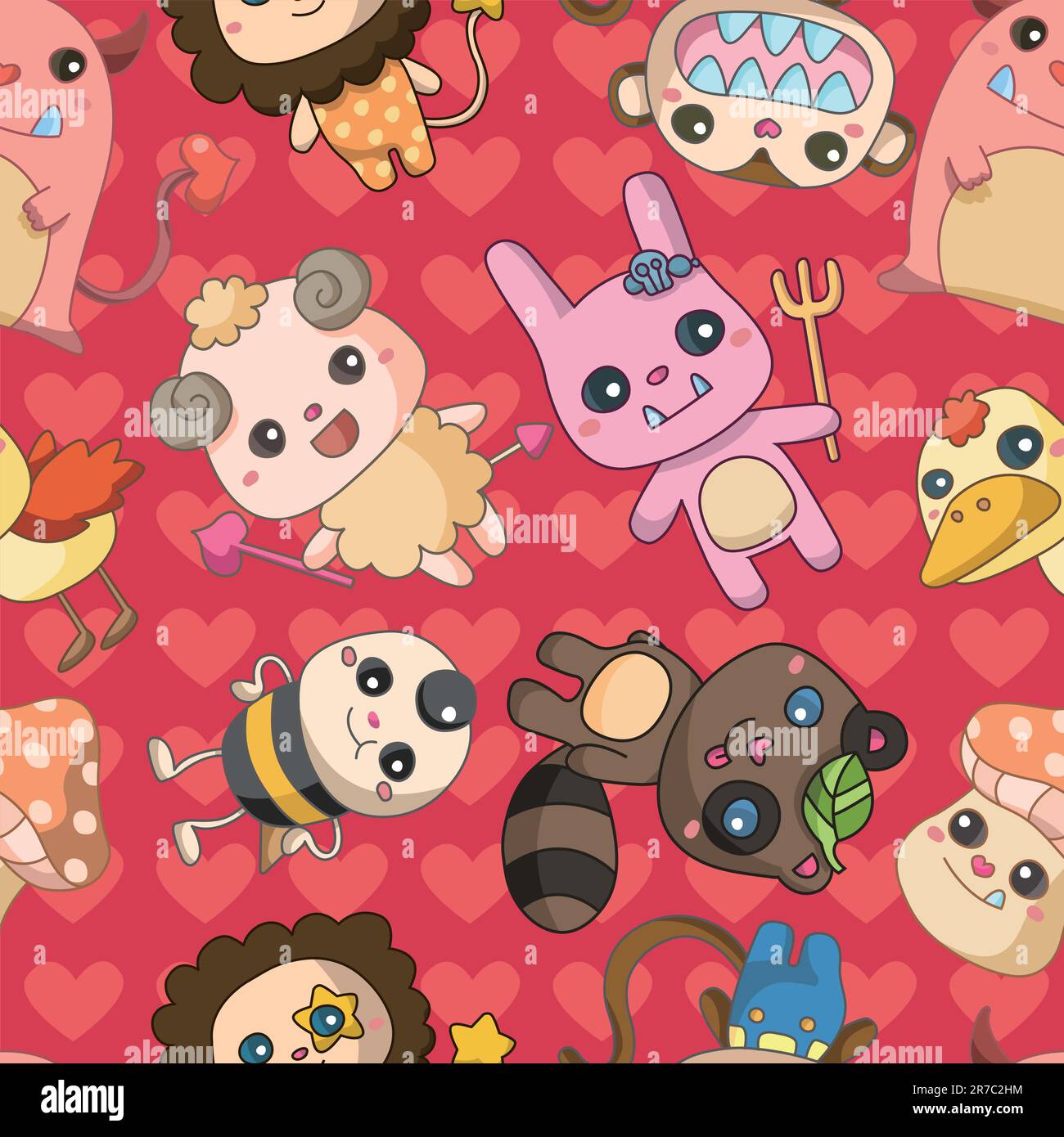 Cartoon monster lion Stock Vector Images - Alamy