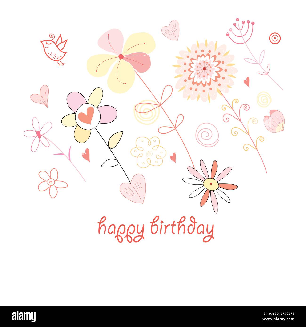 Stalk bird Stock Vector Images - Alamy