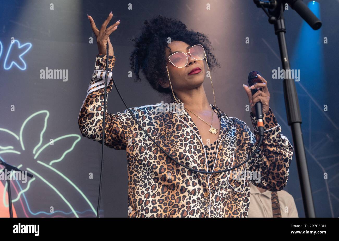 Hollie Cook performing on the Rfest Stage at Rebellion Festival 2022 ...
