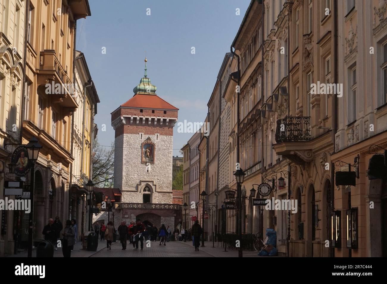 Florianska street florians gate hi-res stock photography and images - Alamy