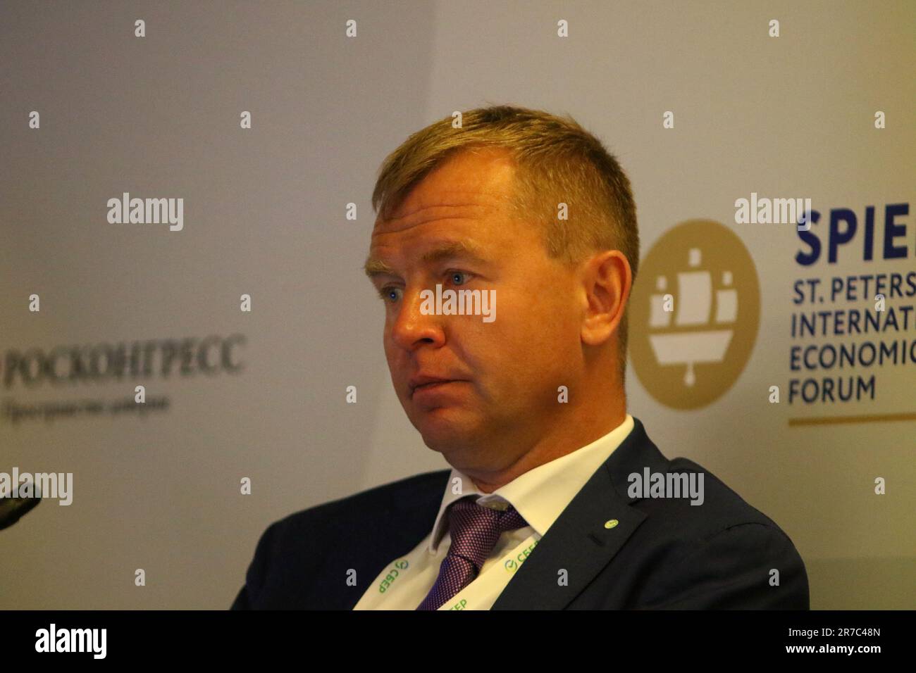 Saint Petersburg, Russia - June 2023: Saint Petersburg International ...