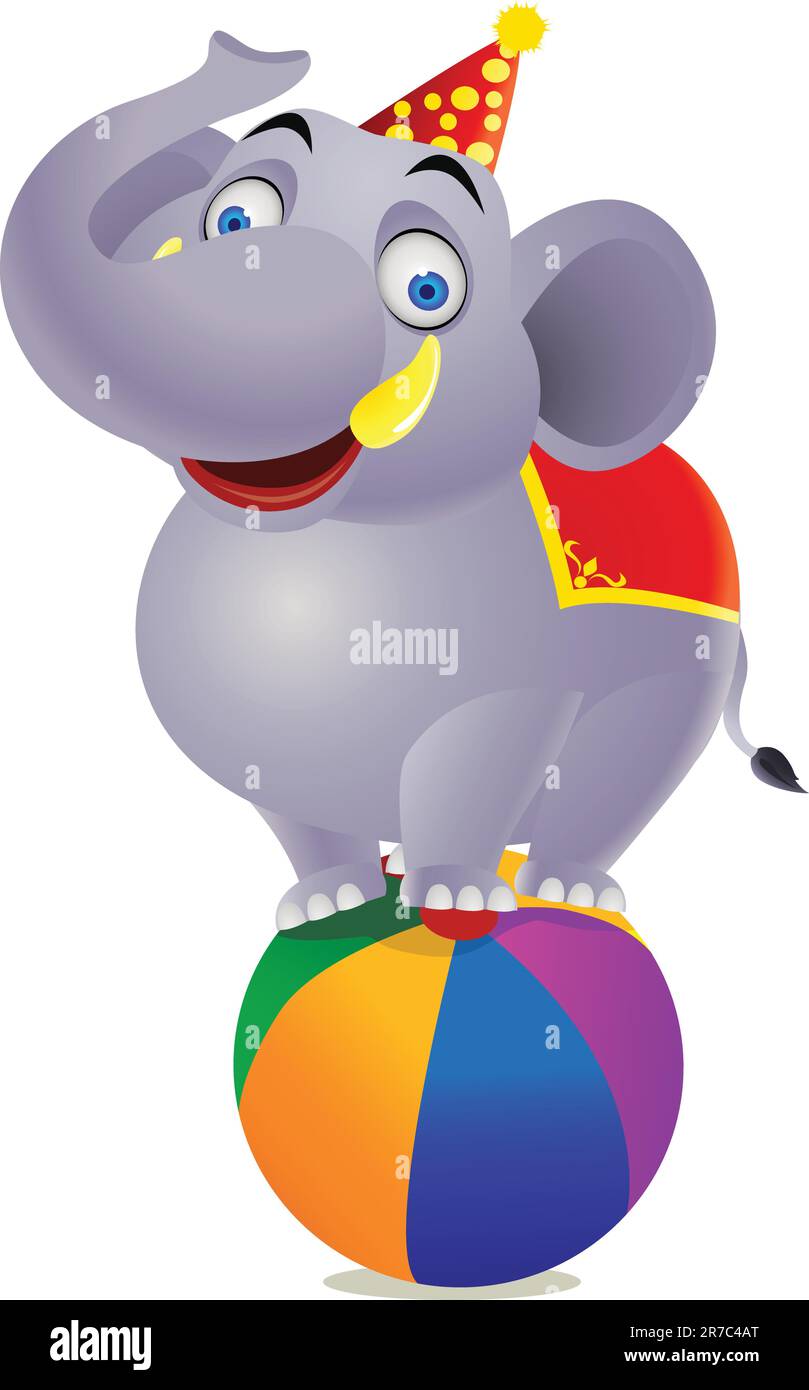 Clip Art Circus Elephant