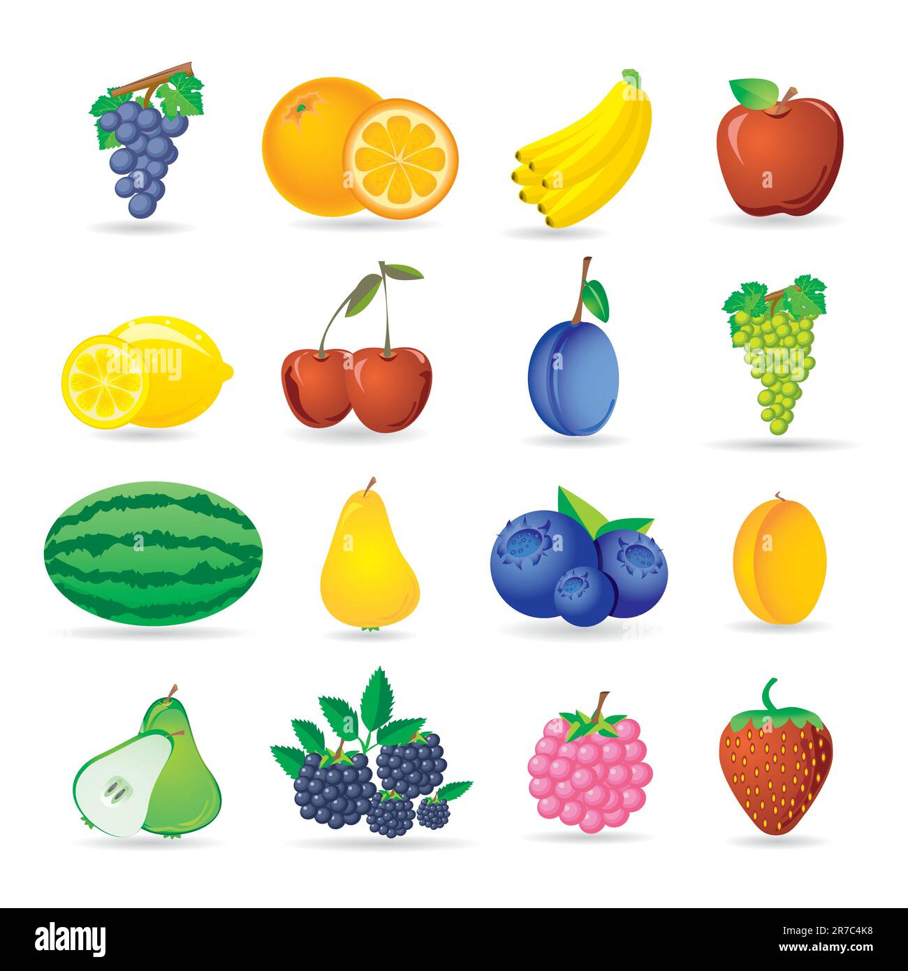 Set dietary food Stock Vector Images - Alamy