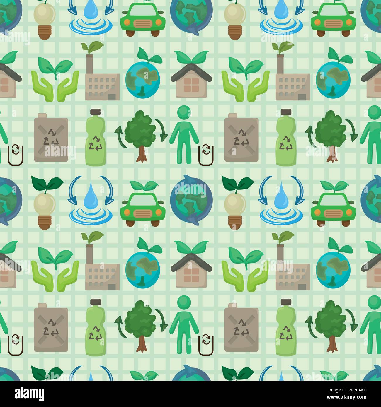 Seamless eco hi-res stock photography and images - Alamy