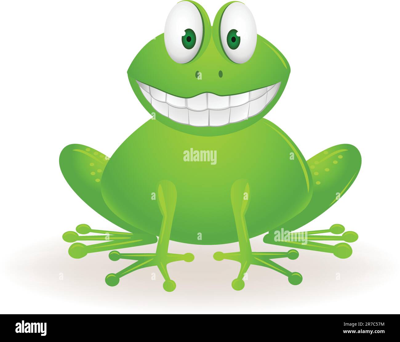 Frog cartoon Stock Vector Images - Alamy