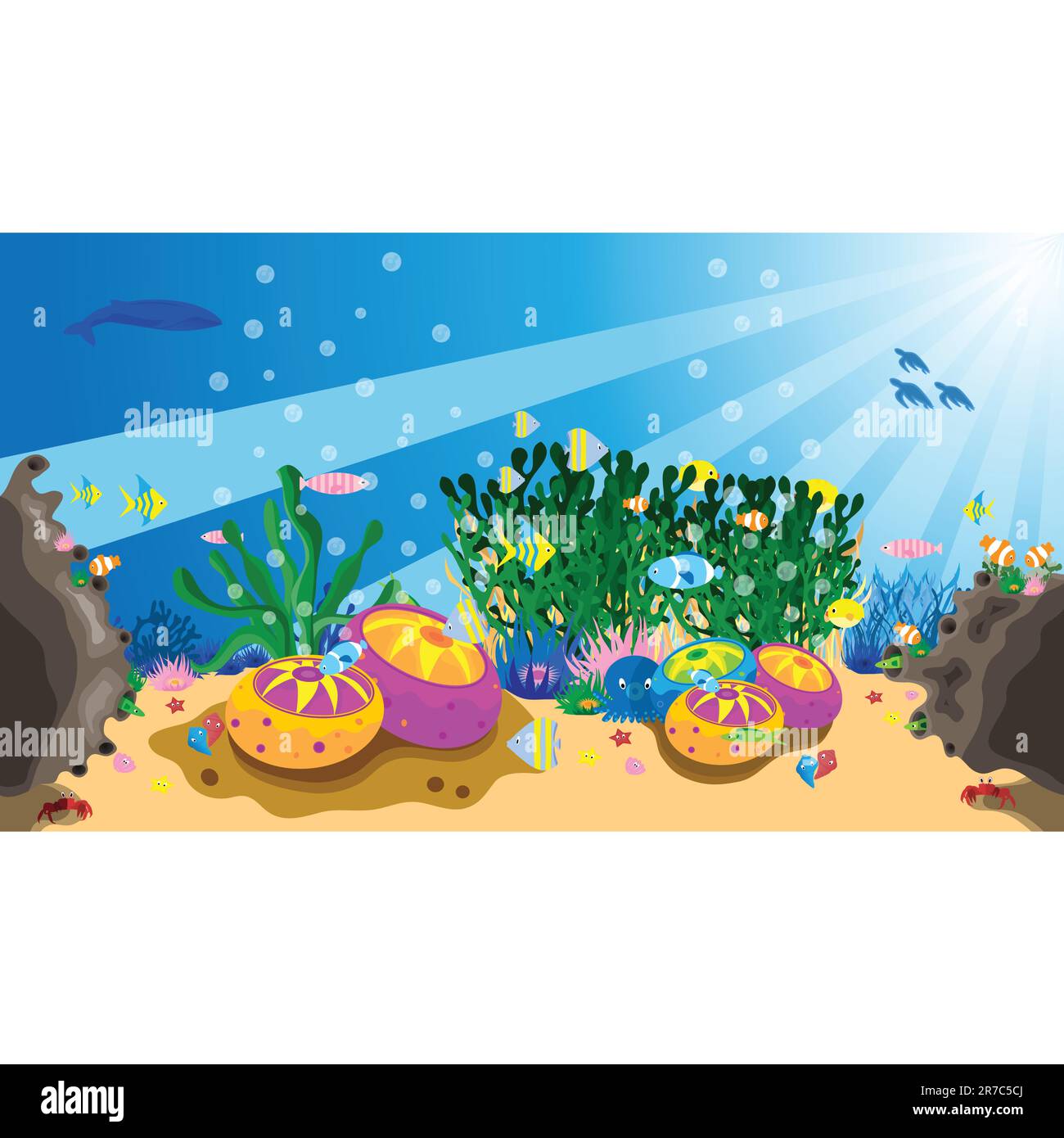 Tank bottom view Stock Vector Images - Alamy