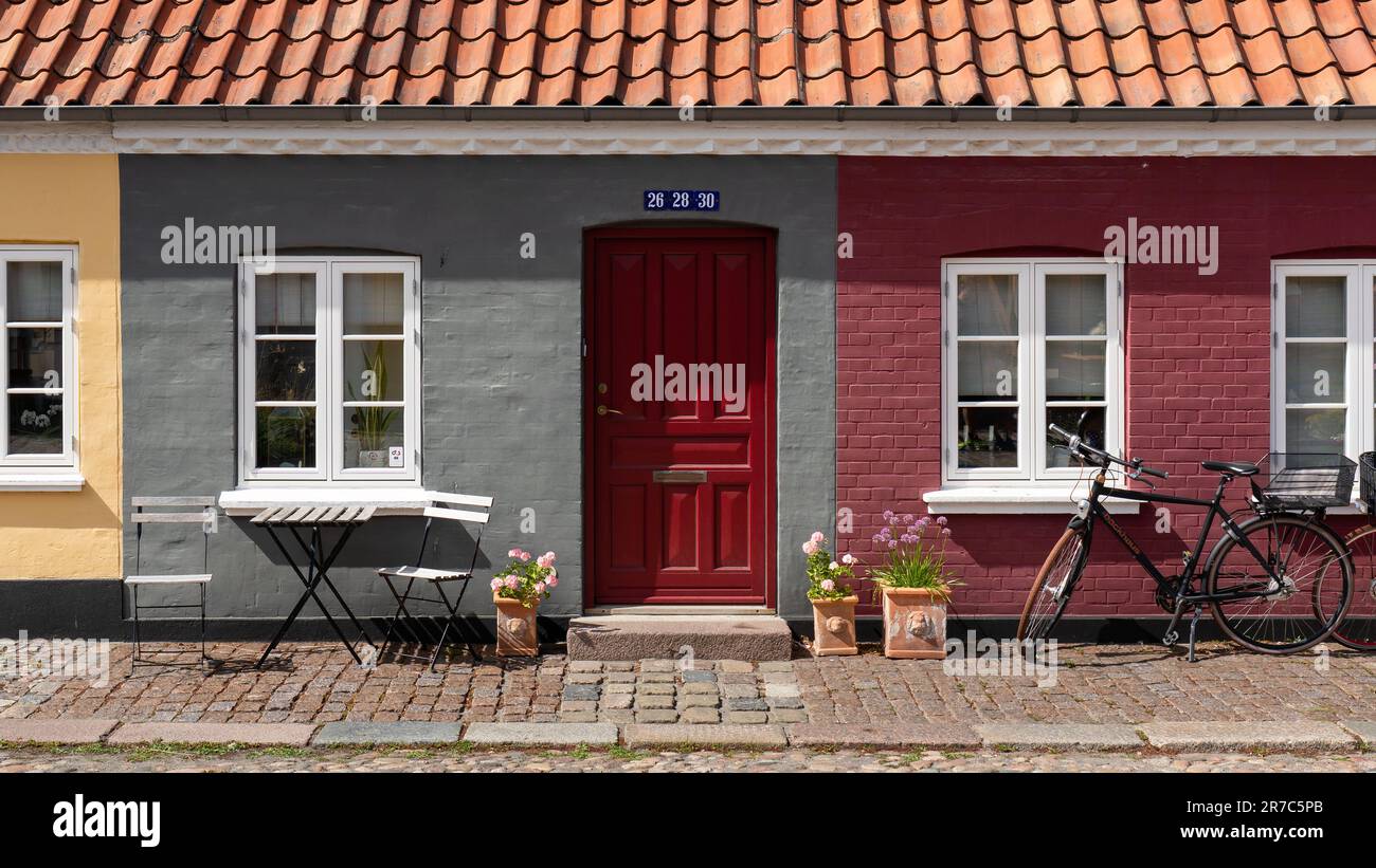 Traditional Danish House Stock Photo - Alamy
