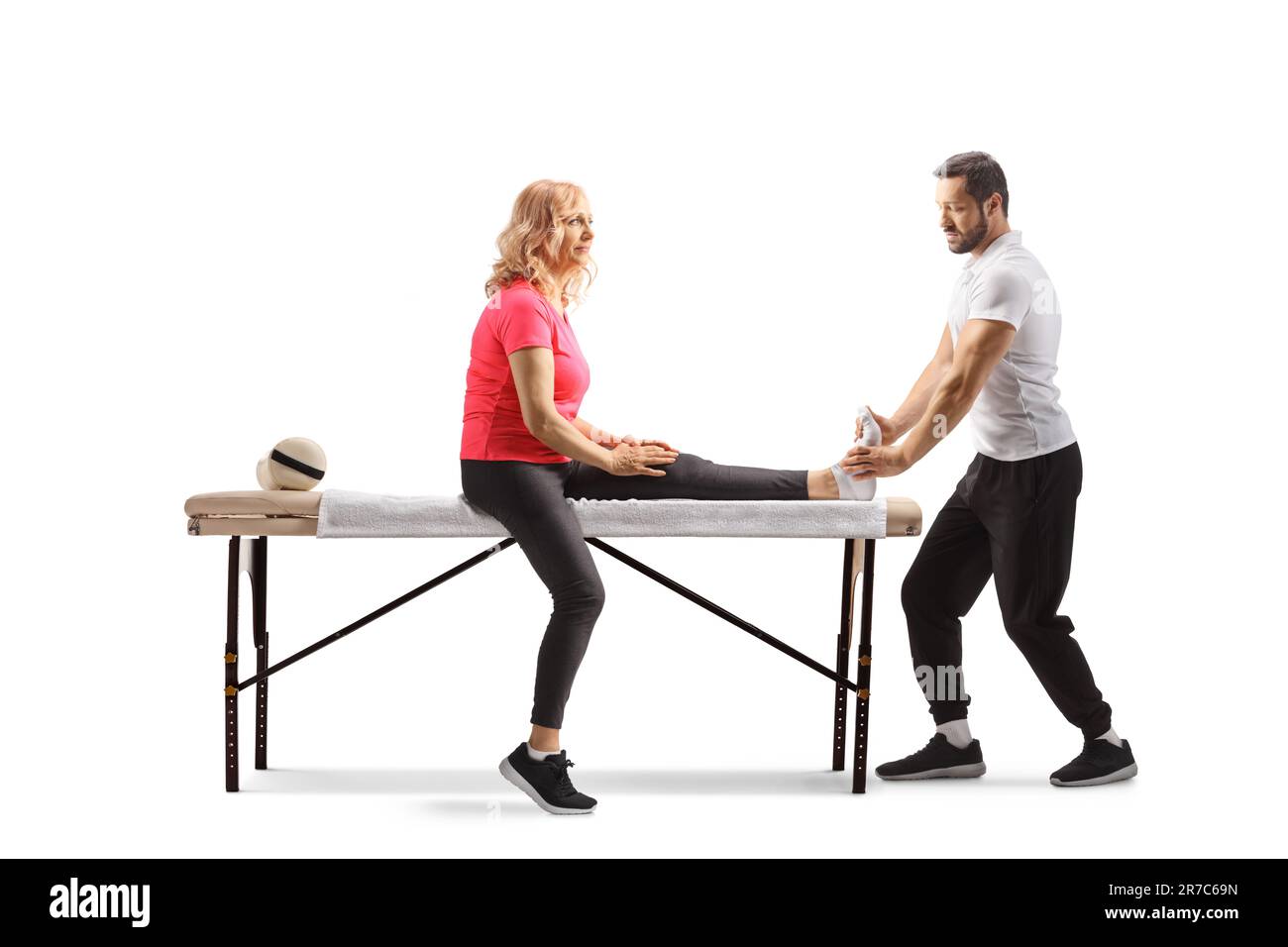 Mature woman feet Cut Out Stock Images & Pictures - Alamy