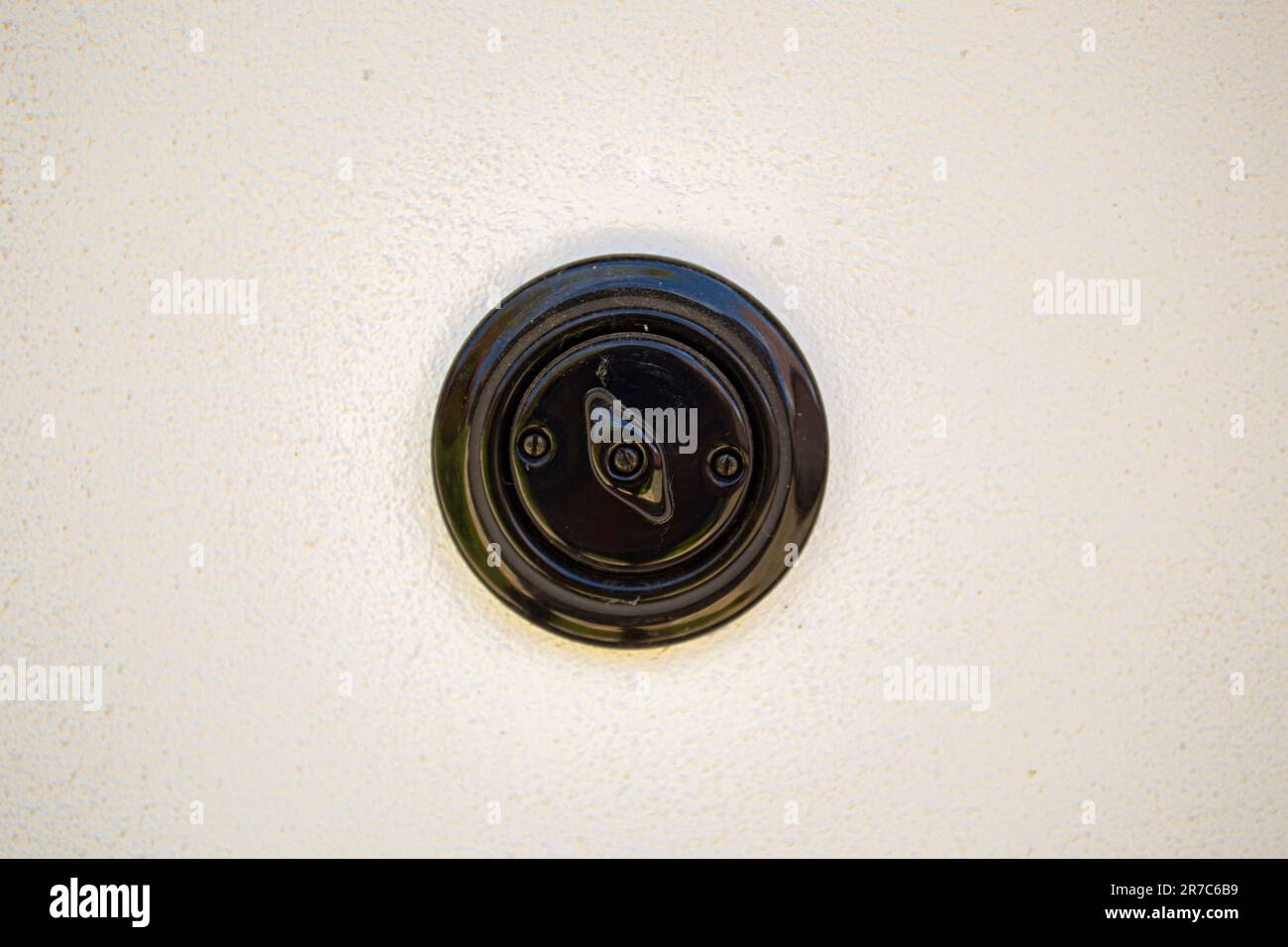 Historical electric switch Stock Photo - Alamy
