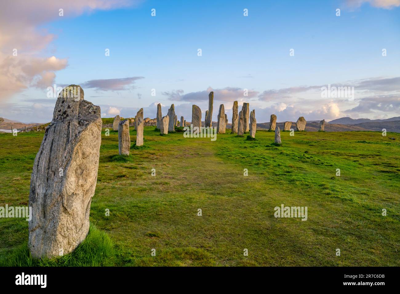 The neolithic stone circle of Callanish (Calanais) Isle of Lewis Stock Photo - Alamy