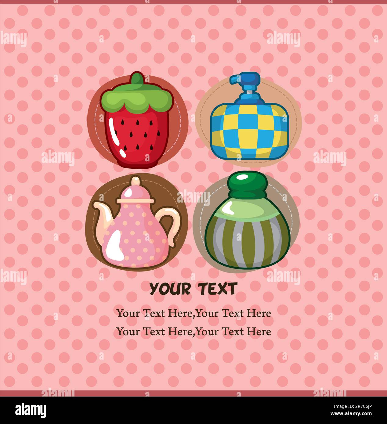 cartoon bottle card Stock Vector Image & Art - Alamy