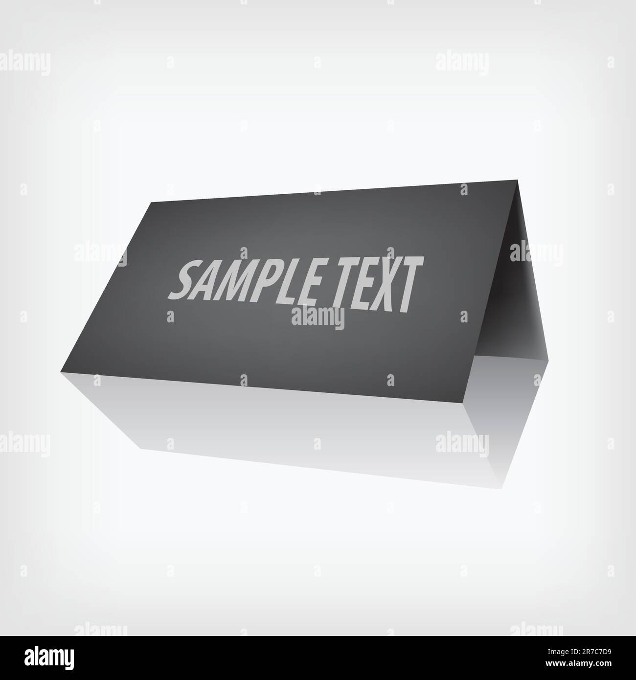 vector illustration of a name tag Stock Vector Image & Art - Alamy