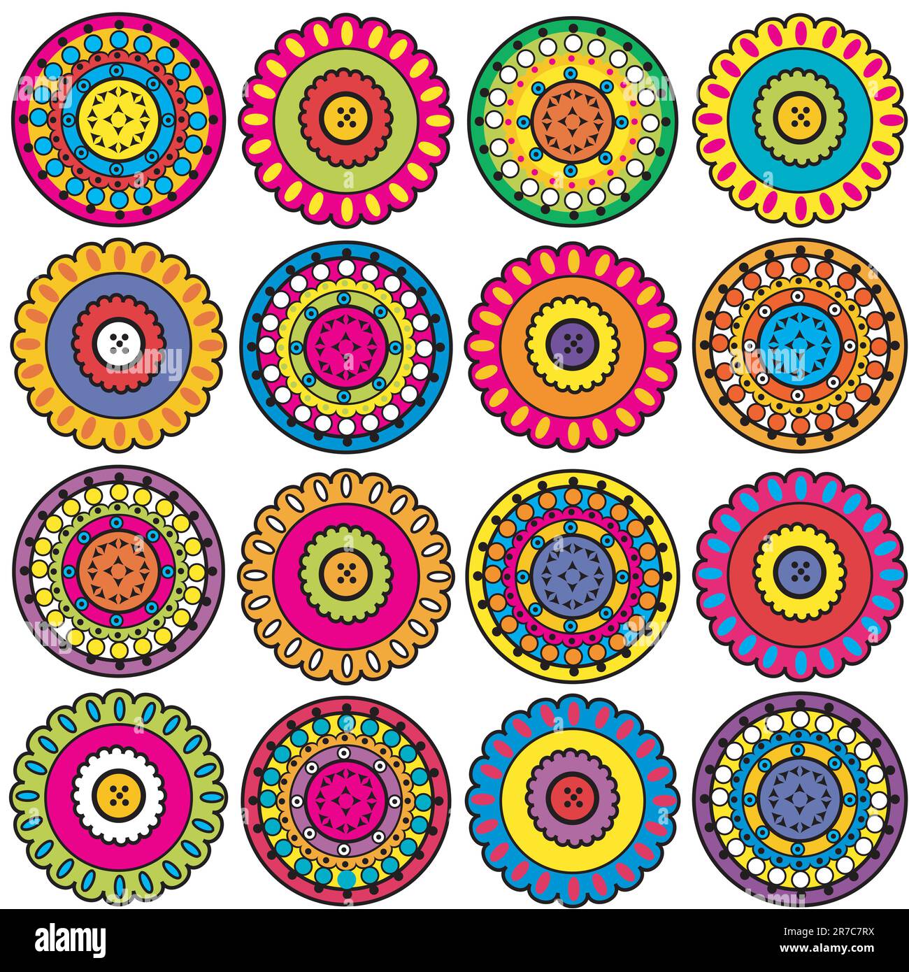 Oriental motifs Stock Vector Images - Alamy