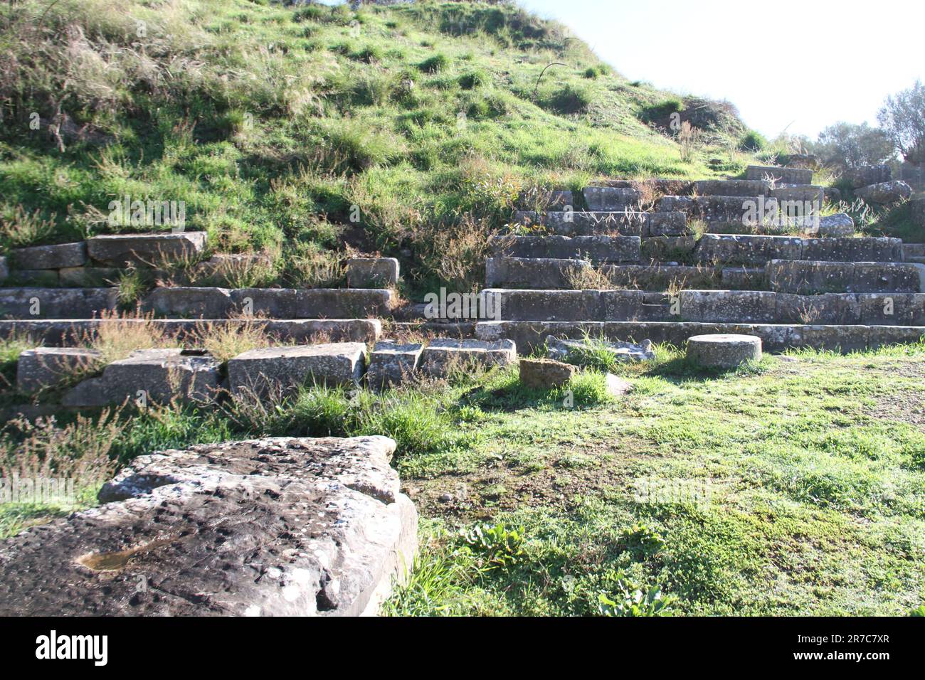 Ruins of Ancient Sparta in Greece Stock Photo - Alamy