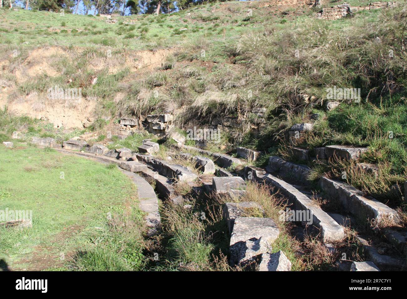 Ruins of Ancient Sparta in Greece Stock Photo - Alamy