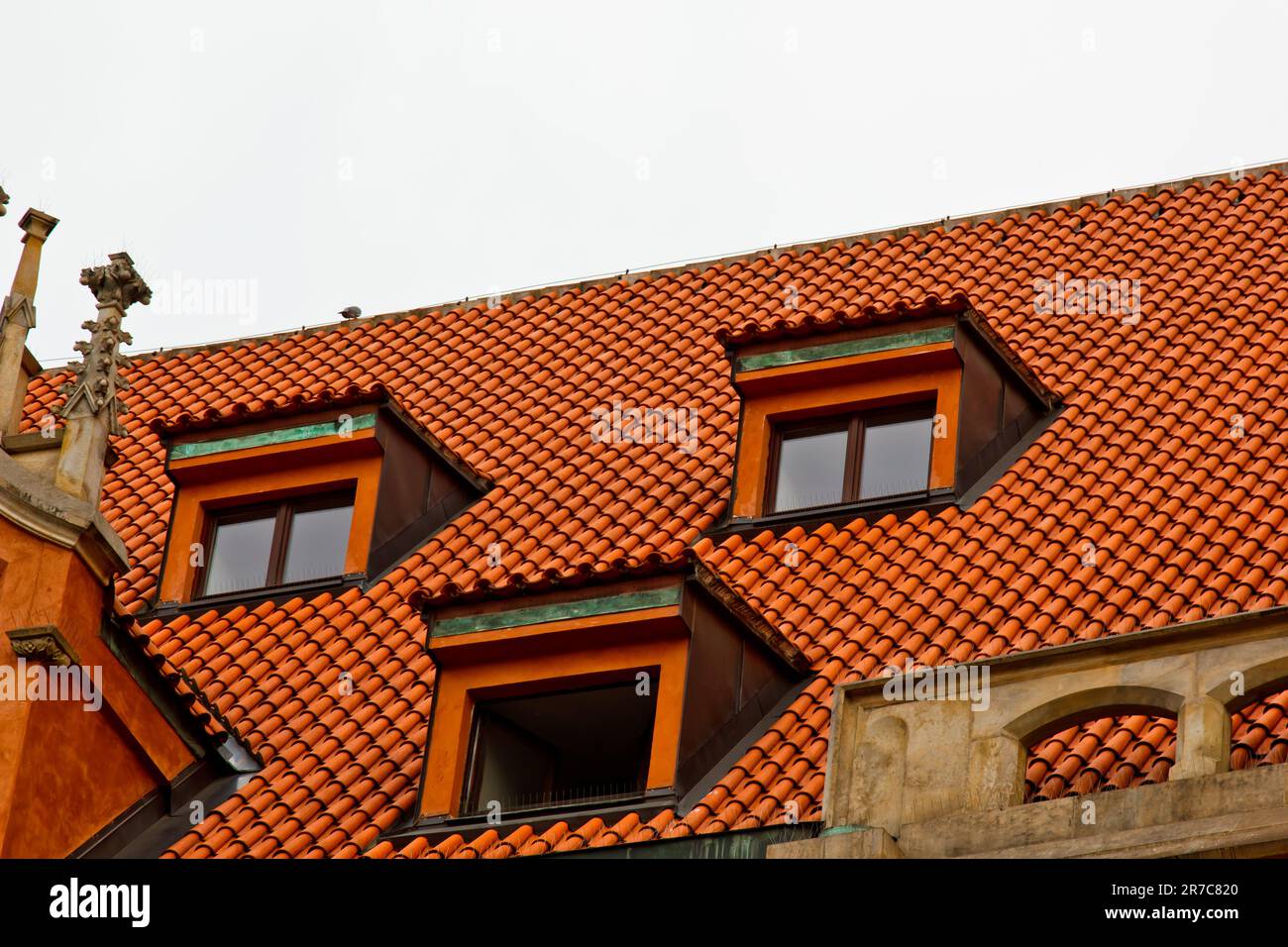 Red terracotta prague architecture hi-res stock photography and images ...